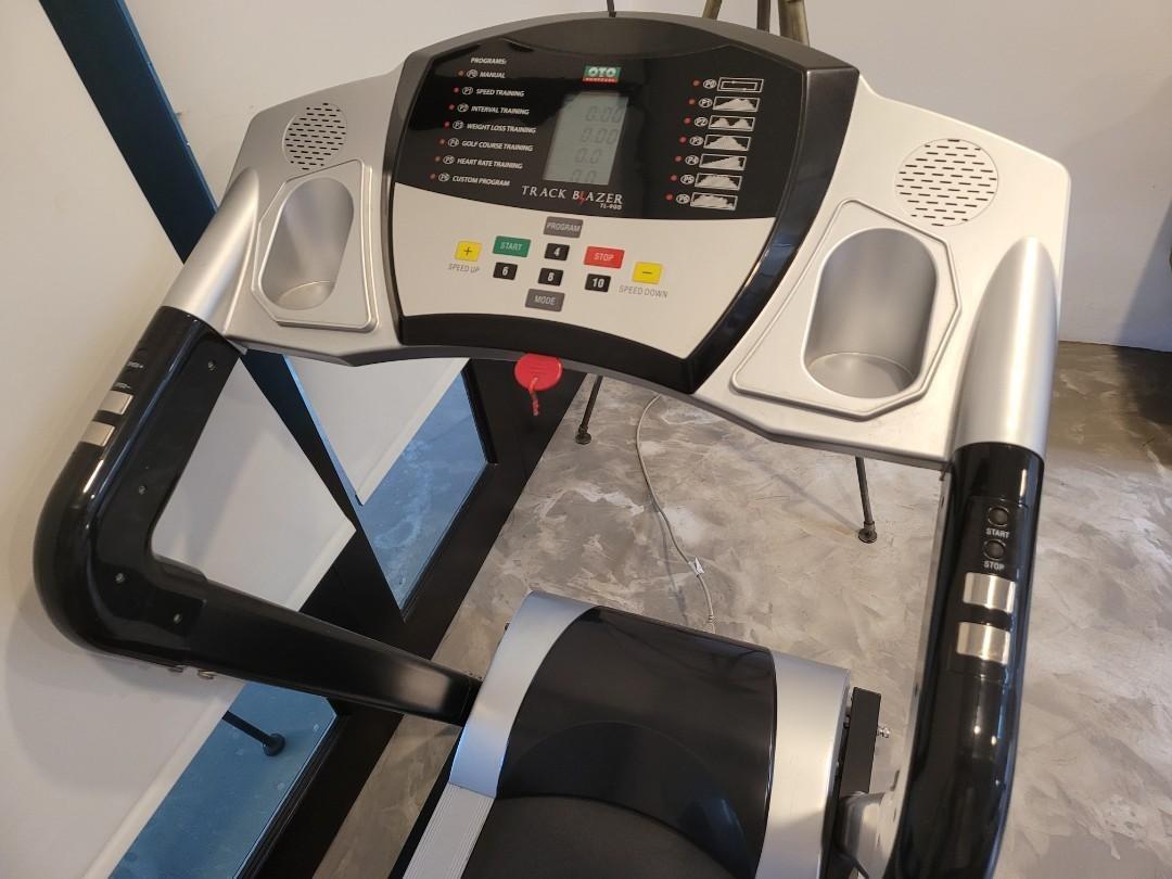 OTO Track Blazer TL-900 Treadmill Fitness Machine, Sports Equipment ...