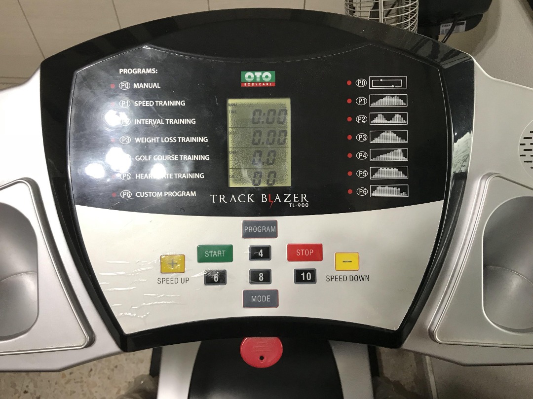 OTO Track Blazer TL-900 Treadmill Fitness Machine, Sports Equipment ...