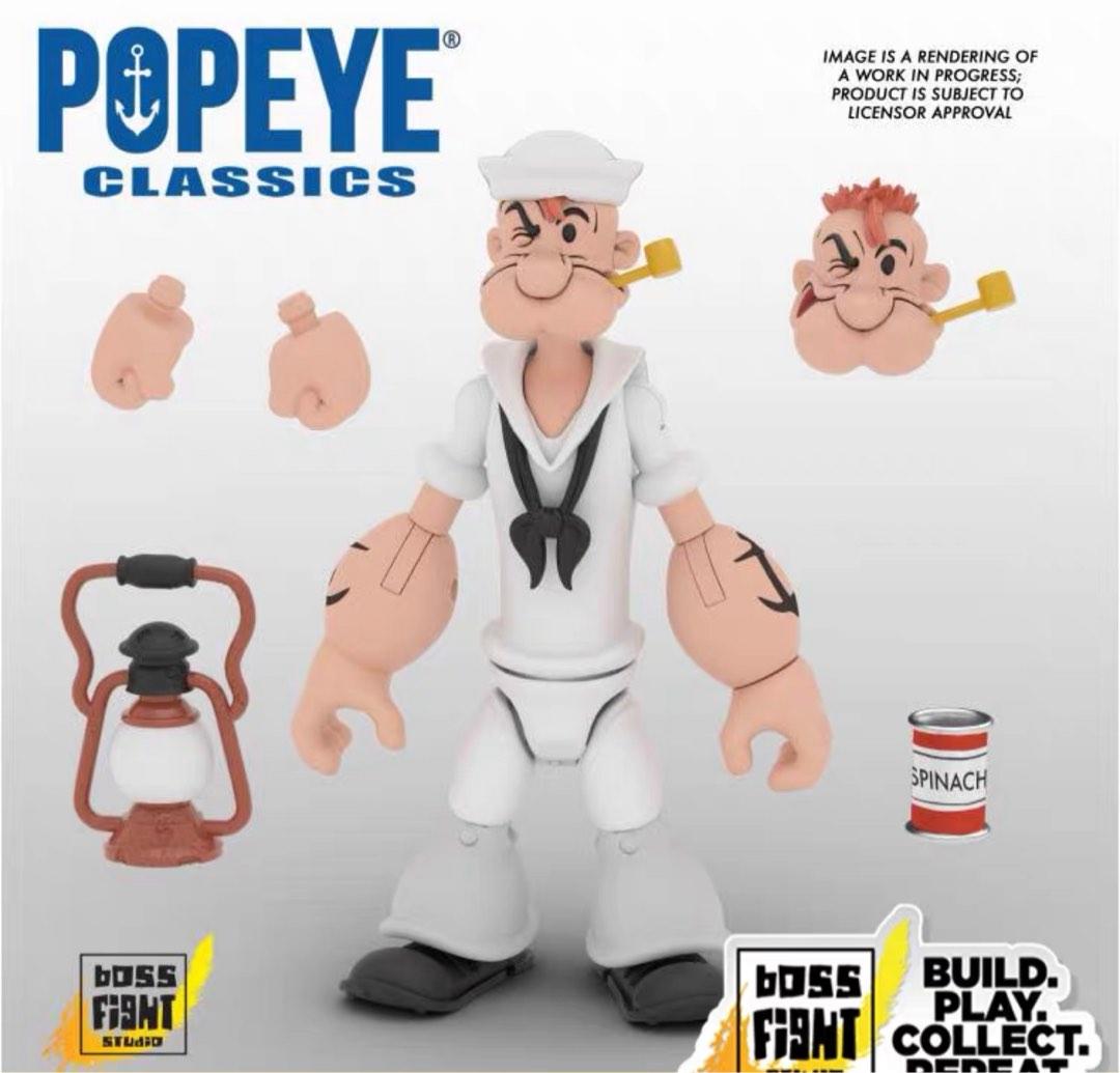[PO] Boss Fight Studios Popeye Classic Wave 2: Popeye with white suit ...