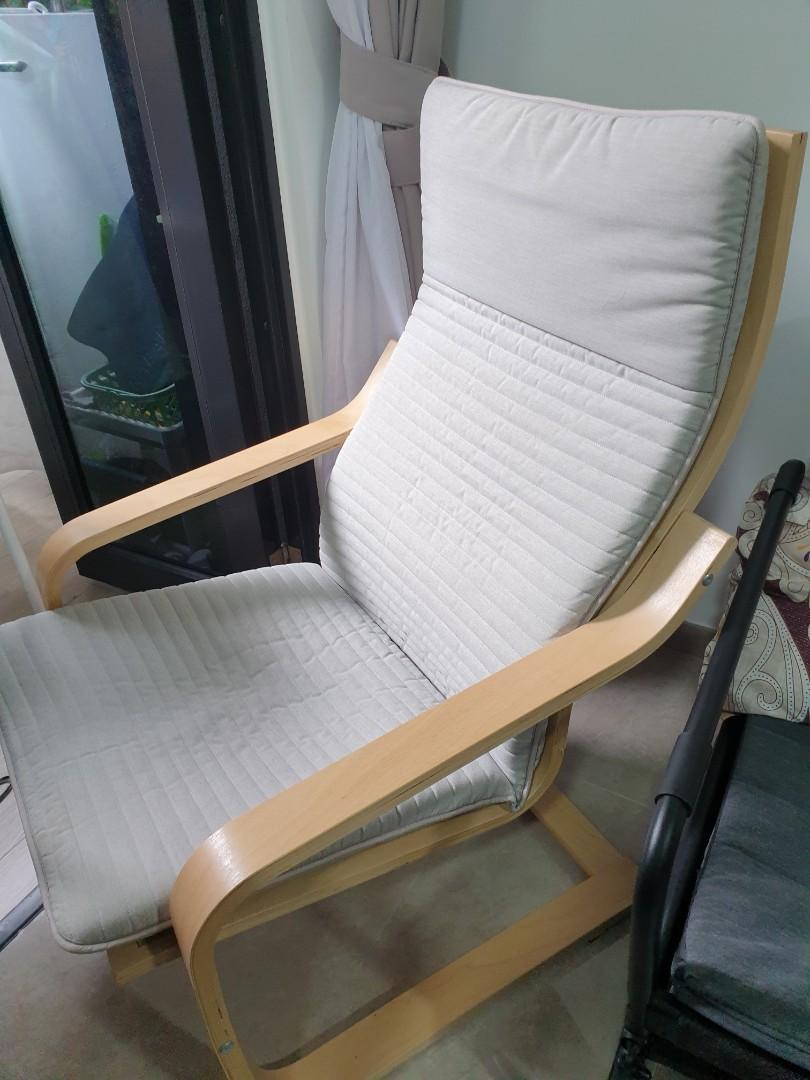 Poang Arm Chair, Furniture & Home Living, Furniture, Chairs on Carousell