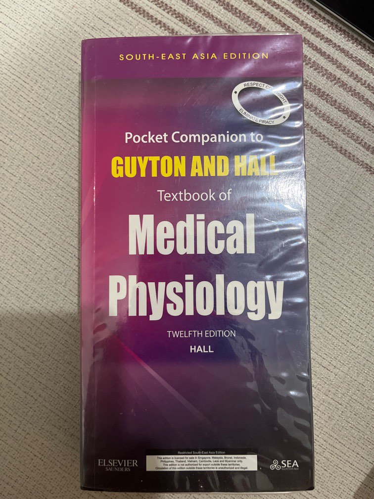 Pocket: Guyton and Hall Textbook of Medical Physiology 12th Edition ...