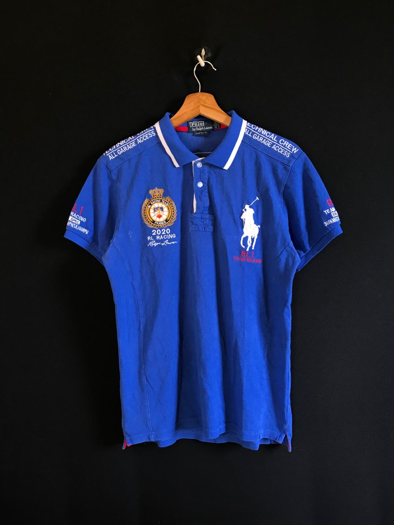 Polo By Ralph Lauren Team Racing, Men's Fashion, Tops & Sets, Tshirts ...