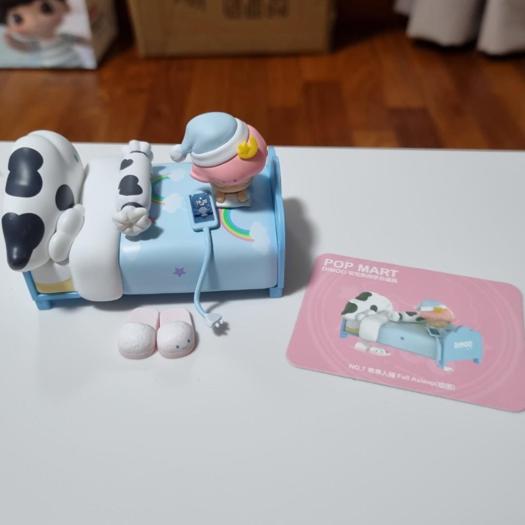 PopMart Dimoo Fall Asleep, Hobbies & Toys, Toys & Games on Carousell