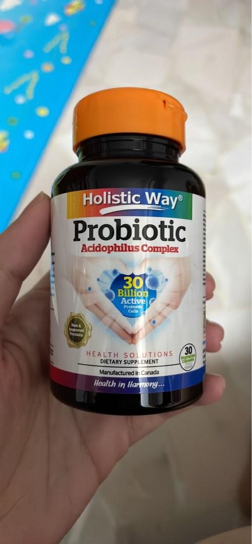 Probiotic - Acidophilus Complex (30caps), Health & Nutrition, Health ...