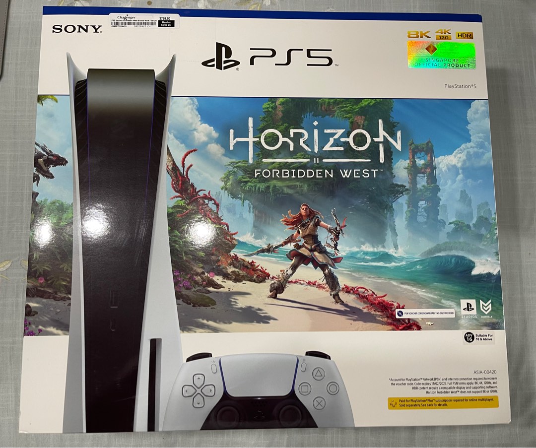 PS5 Horizon Disc Edition, Video Gaming, Video Game Consoles ...