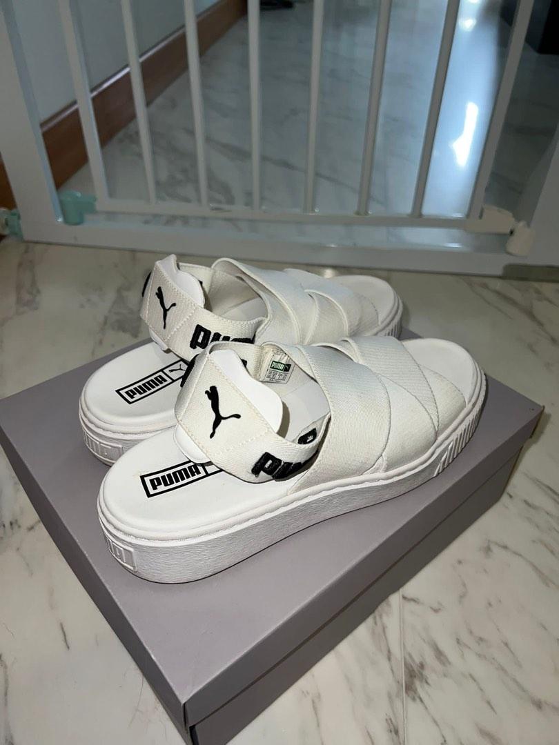Puma Sandals, Women's Fashion, Footwear, Flipflops and Slides on Carousell