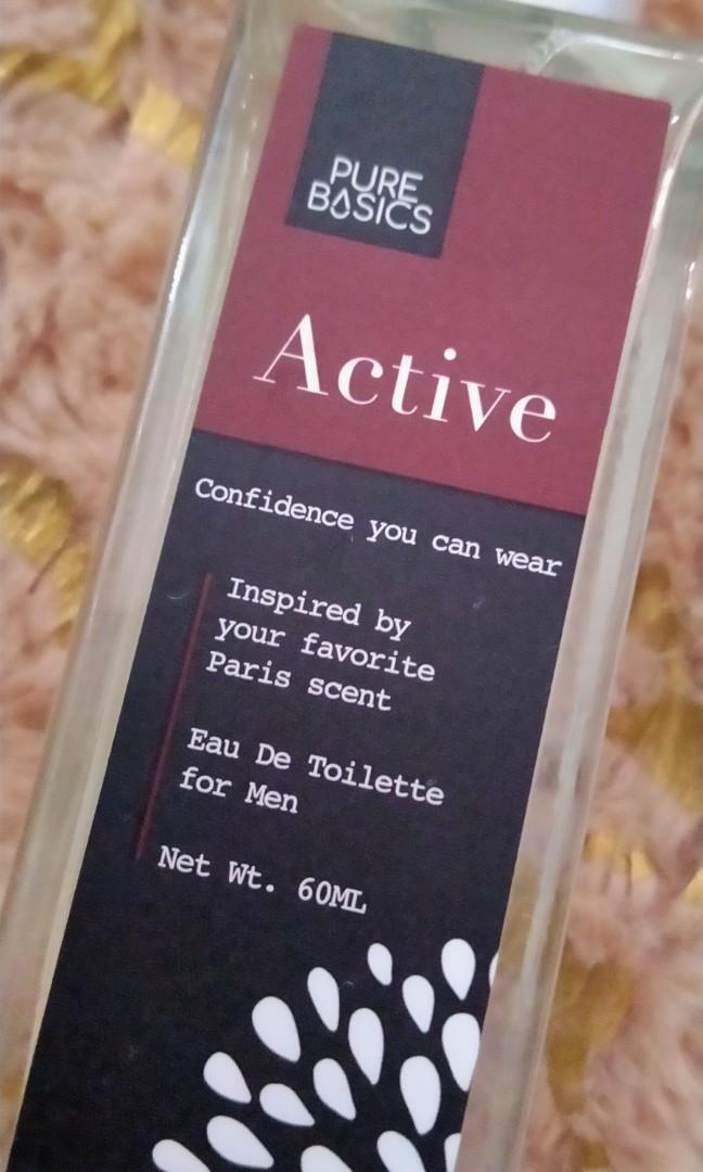 Pure Basics ACTIVE PERFUME, Beauty & Personal Care, Fragrance ...