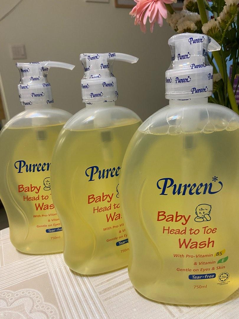 Pureen Baby Head To Toe Wash (3 bottles brand new), Babies & Kids ...