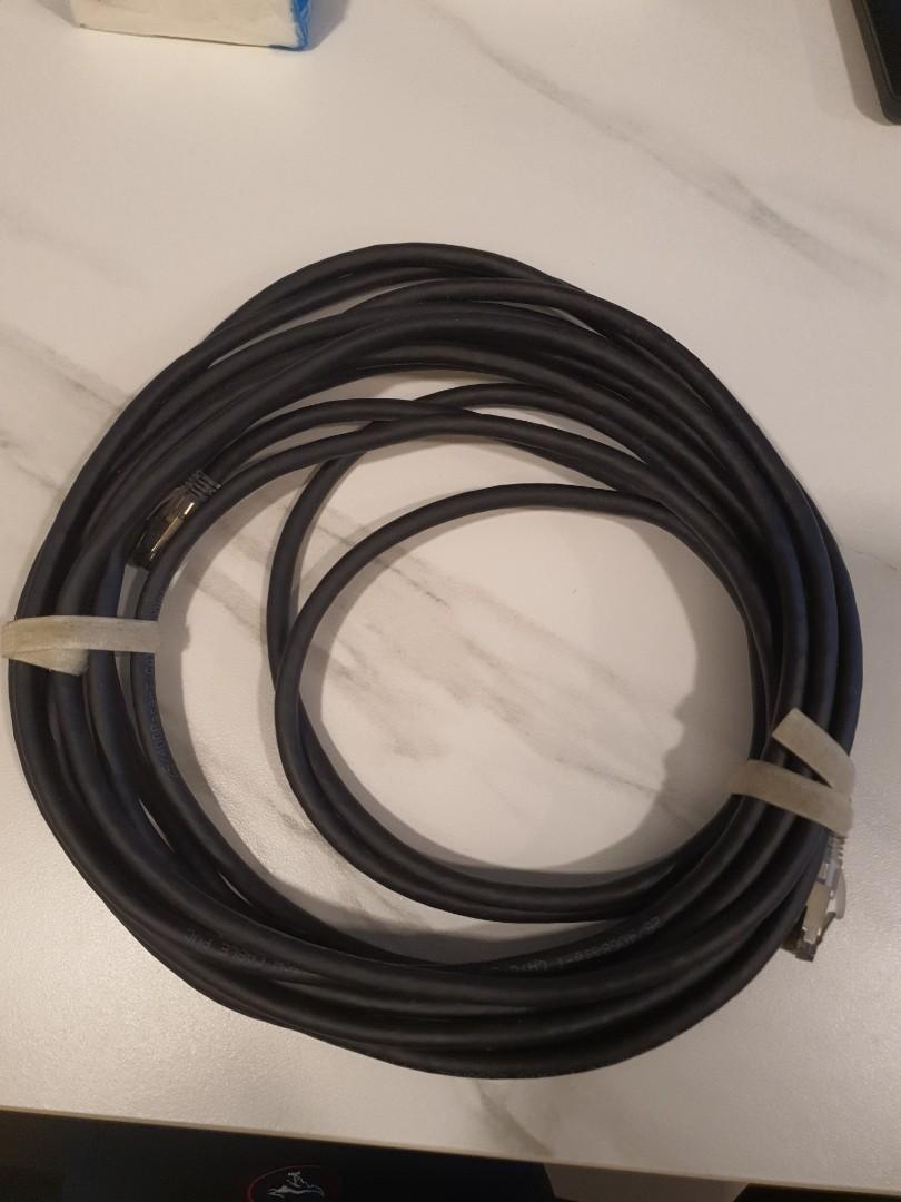 PVC casing Cat 8 LAN cable (2 ghz), Computers & Tech, Parts ...