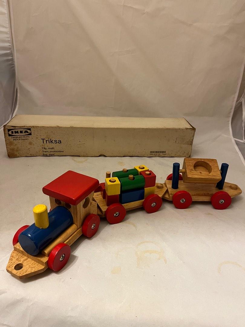 (RARE) IKEA train set Triksa, Hobbies & Toys, Toys & Games on Carousell