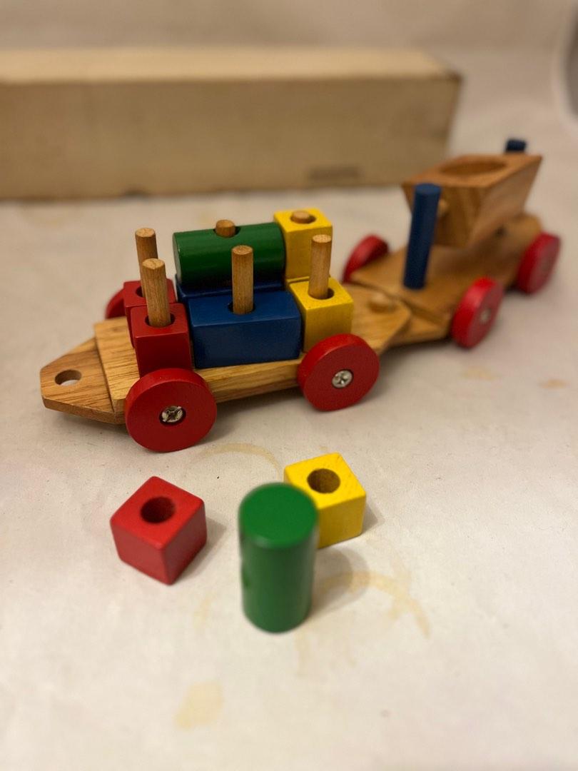 (RARE) IKEA train set Triksa, Hobbies & Toys, Toys & Games on Carousell