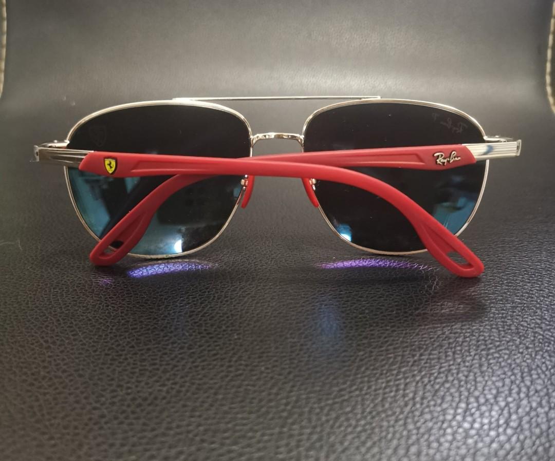 RayBan Ferrari Limited EDITION Polarized, Men's Fashion, Watches ...