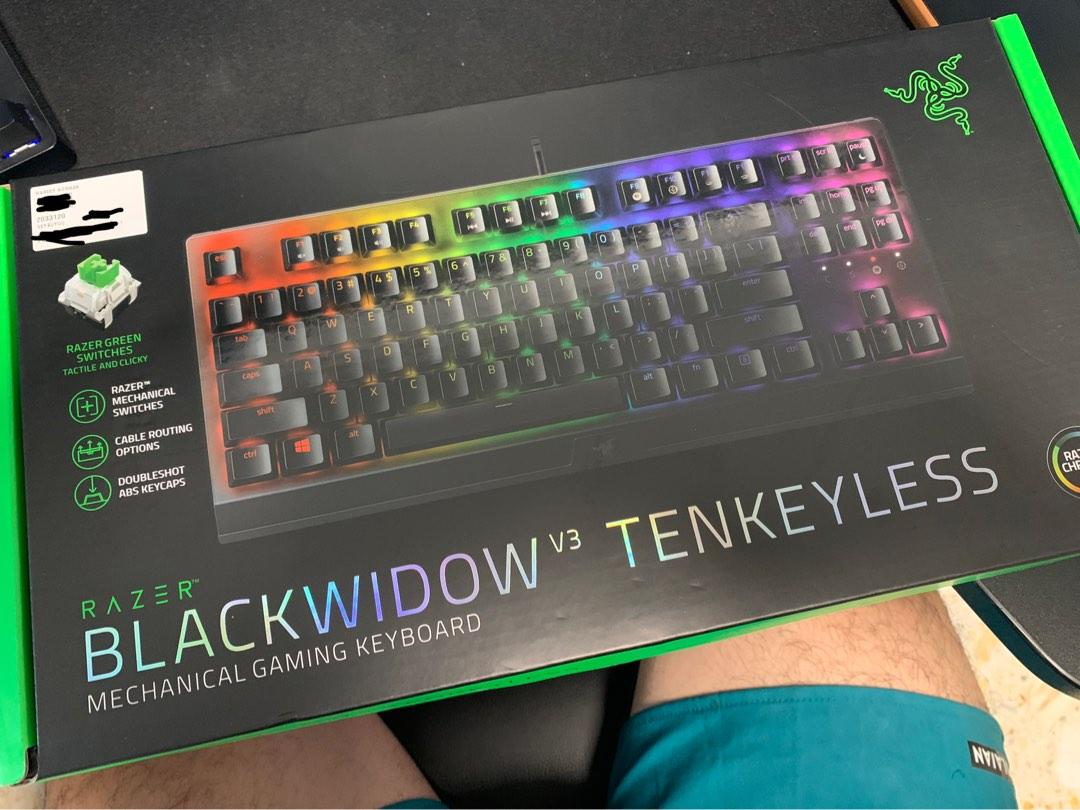 Razor black widow v3 tenkeyless, Computers & Tech, Parts & Accessories ...