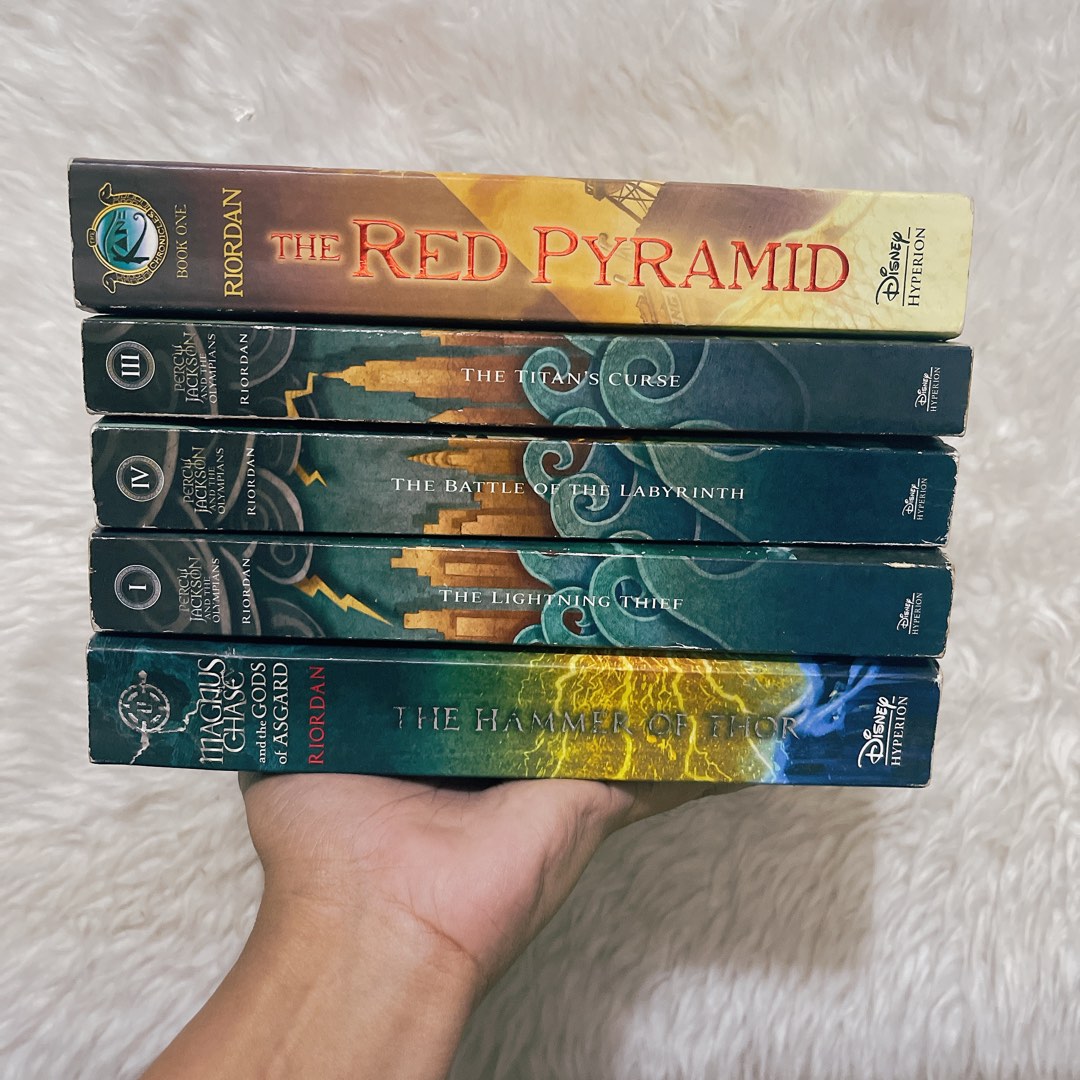 Rick Riordan Books, Hobbies & Toys, Books & Magazines, Fiction & Non ...