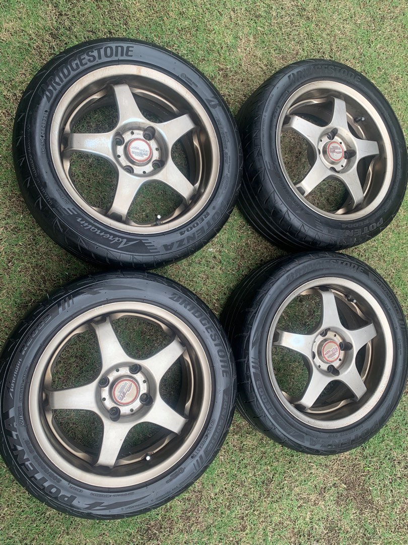 RIM ENKEI GTA 16" 4x100 MADE IN JAPAN, Auto Accessories on Carousell