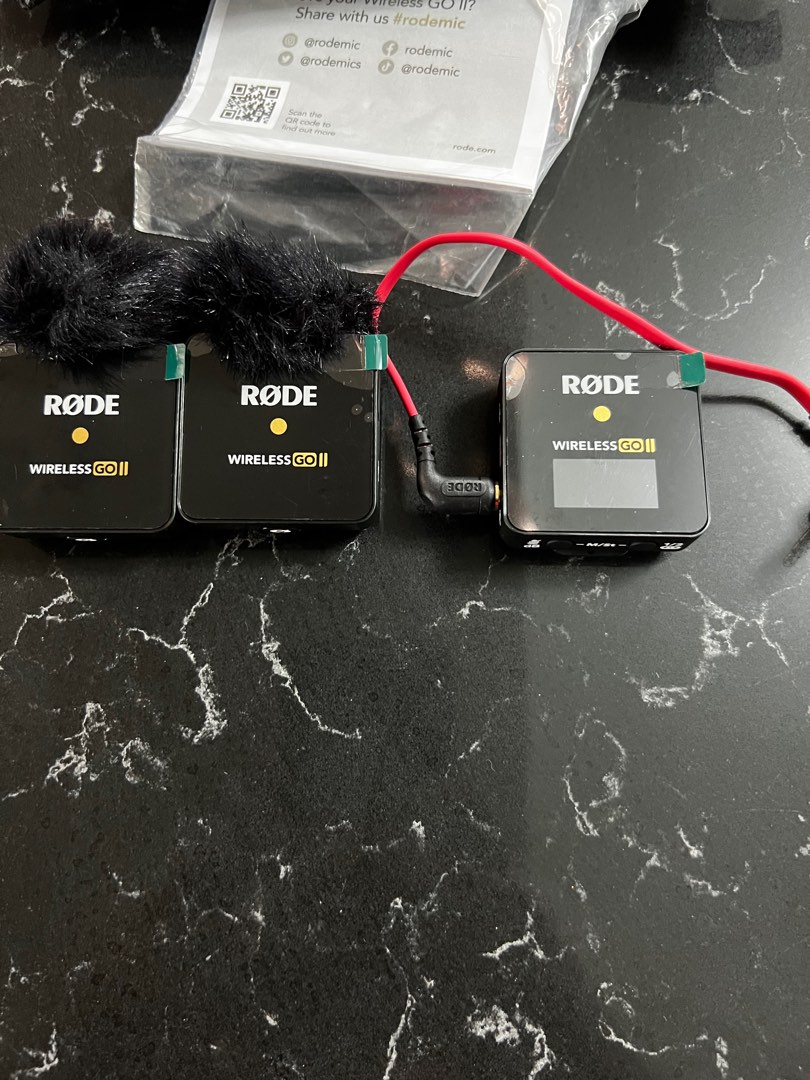 Rode wireless Go Mic II (DUAL), Audio, Microphones on Carousell