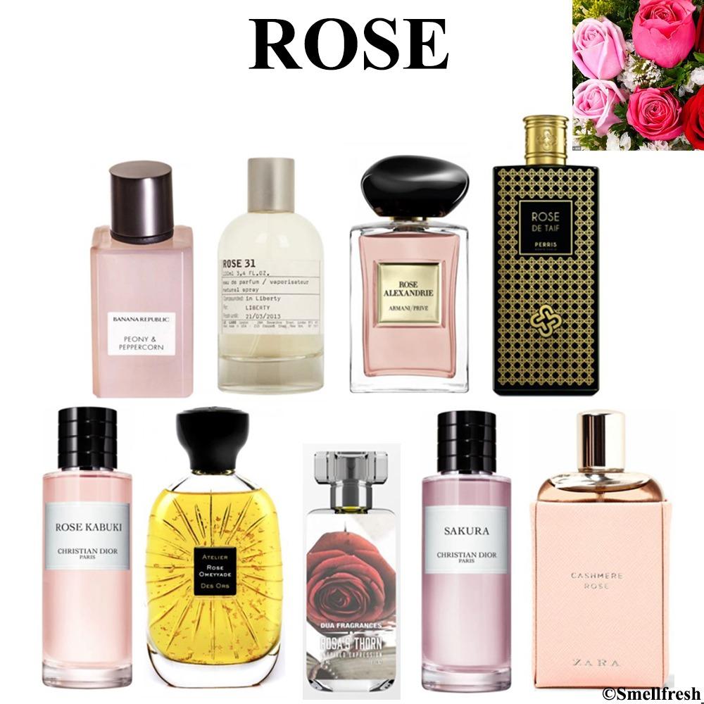 Rose Perfume Decants : Belle De Jour / Bouquet De Hongrie / CD Intense ...