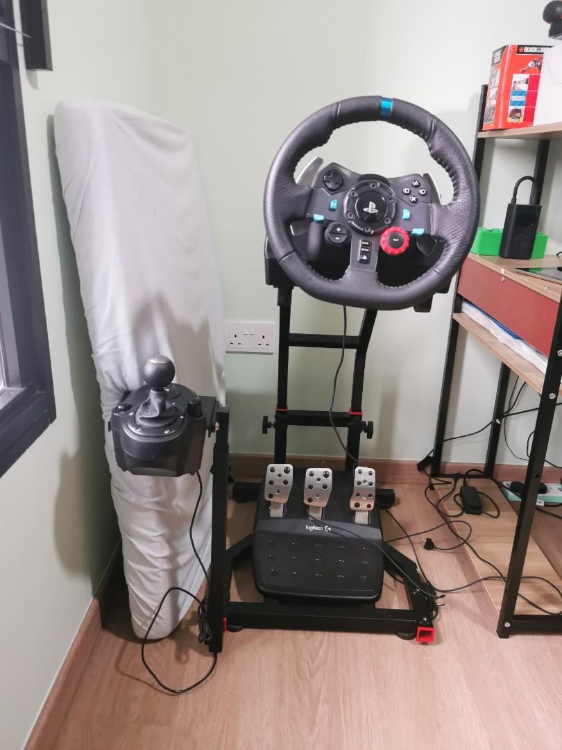 S5 Racing cockpit (G29 steering wheel set not included), Video Gaming ...