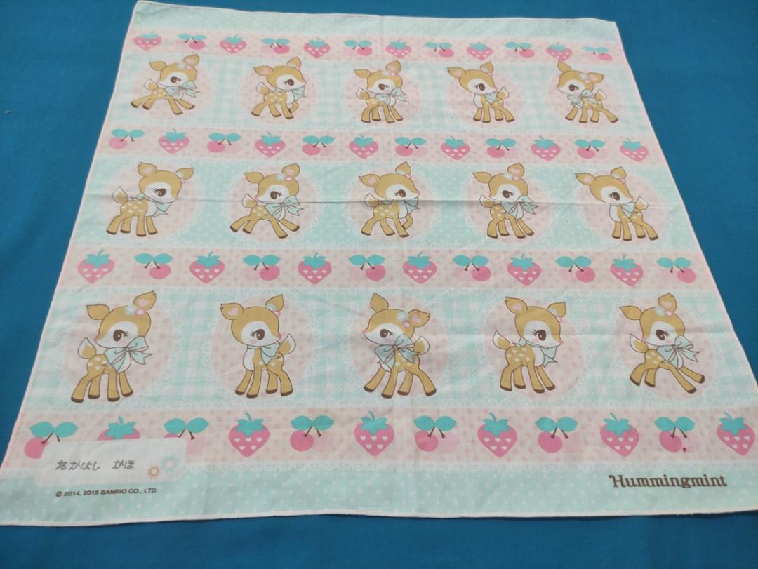 Sanrio Hummingmint Baby Deer Animal Handkerchief, Hobbies & Toys, Toys ...