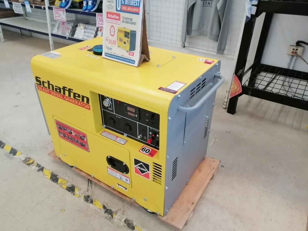 Schaffen 5KVA Silent Diesel Generator, Commercial & Industrial ...