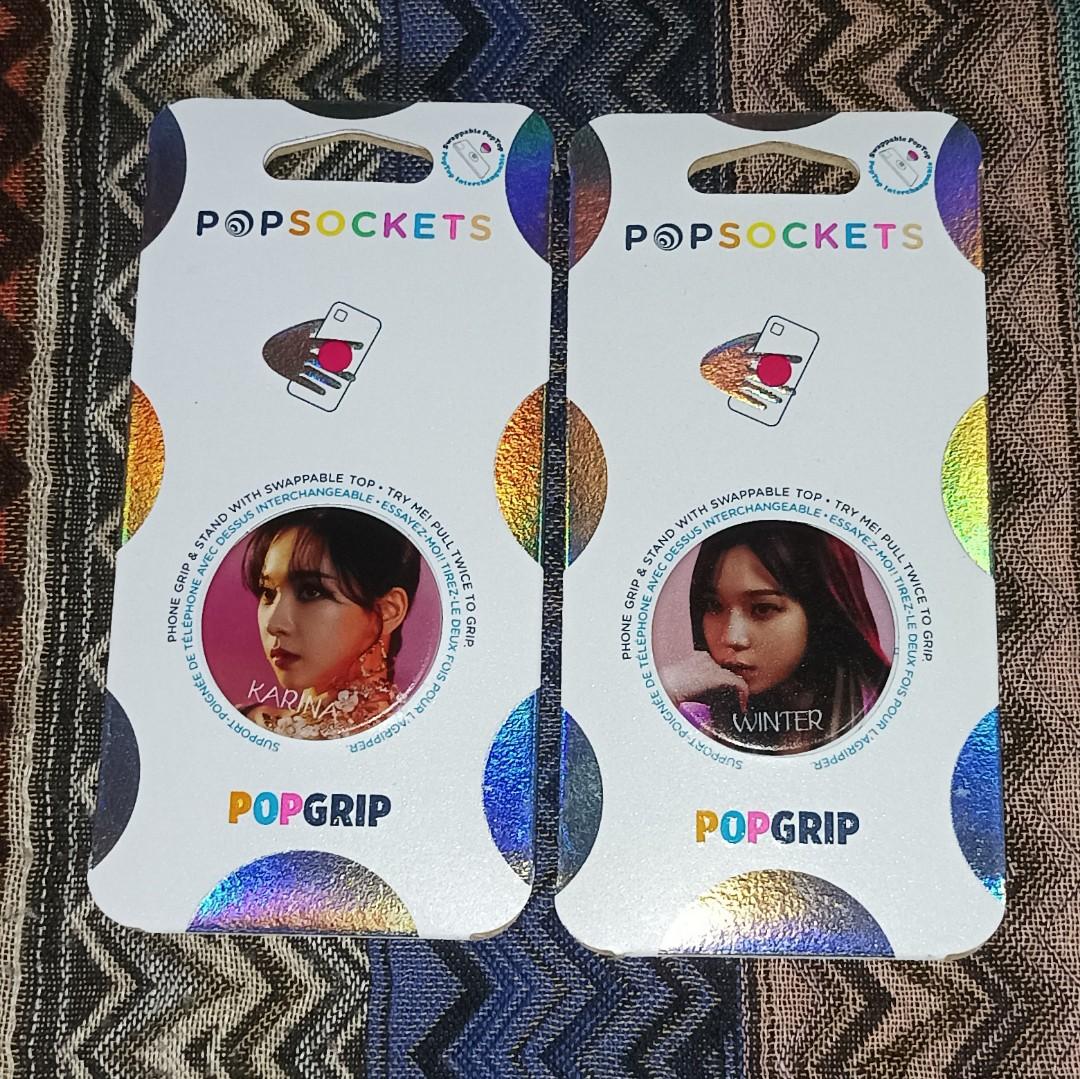 Sealed aespa Official Pop Sockets Pop Grip Griptok, Hobbies & Toys ...