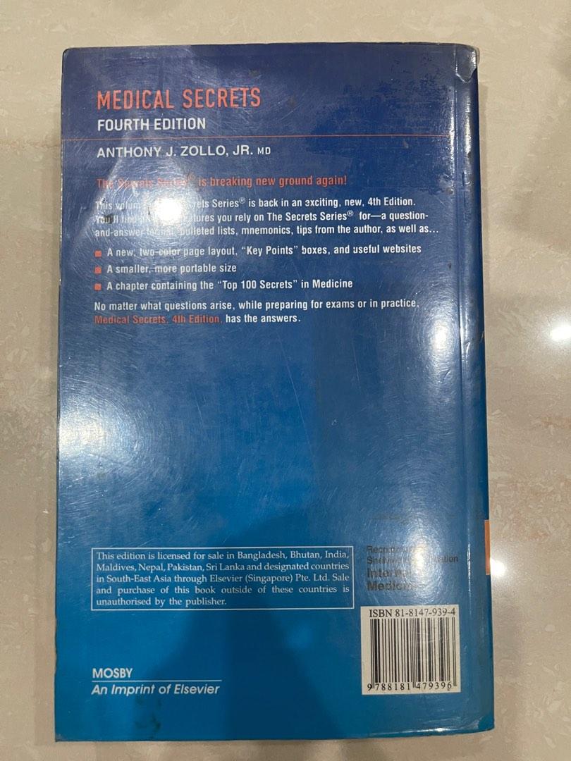 Secrets Medical, Hobbies & Toys, Books & Magazines, Textbooks on Carousell