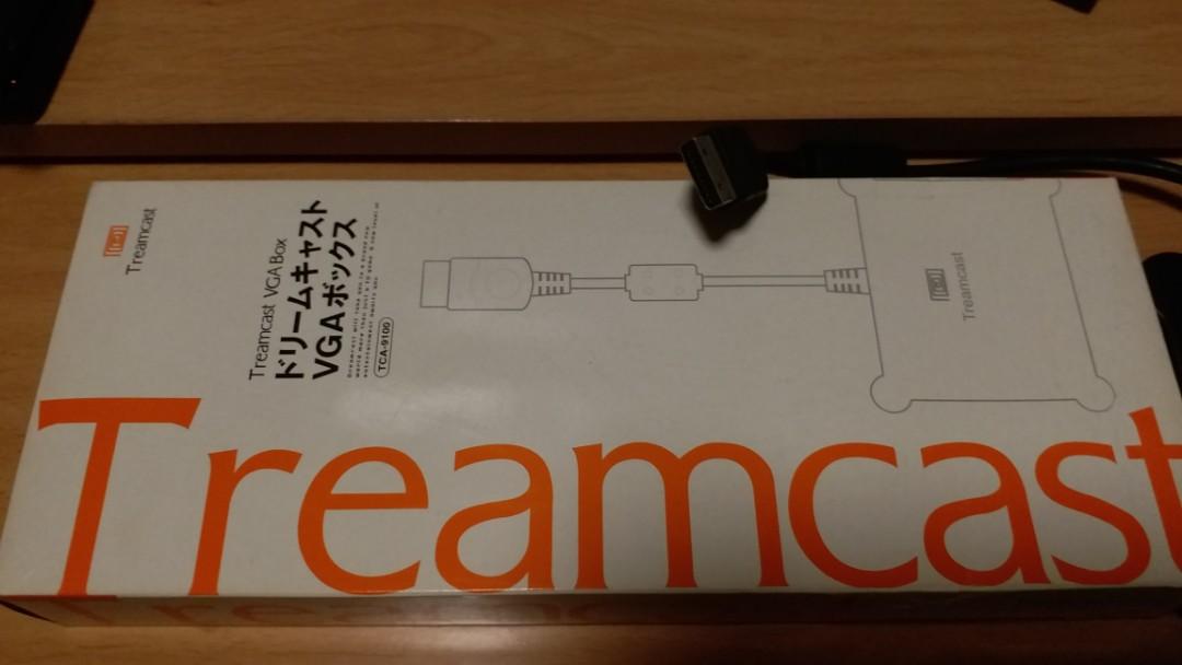 Sega Dreamcast DC VGA box, 電子遊戲, 遊戲機配件, 遊戲週邊商品 - Carousell