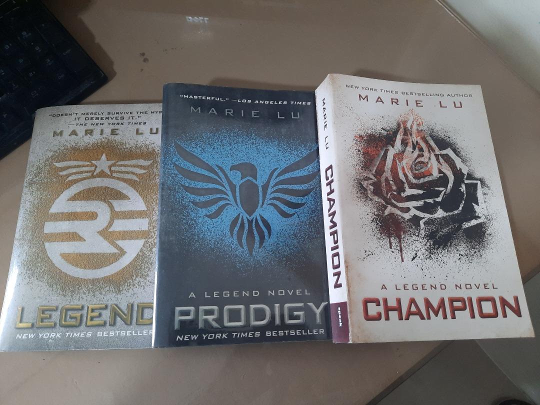 *SET* Legend complete series by Marie Lu (Legend, Prodigy and Champion ...