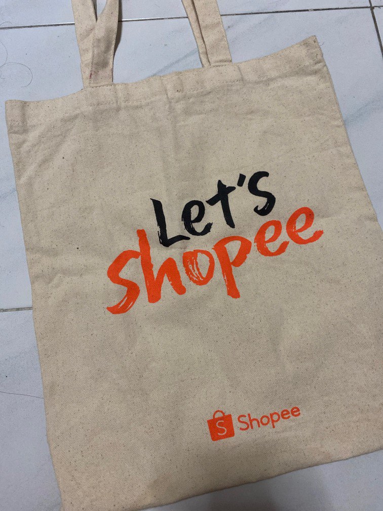 Shopee tote bag, Women's Fashion, Bags & Wallets, Tote Bags on Carousell