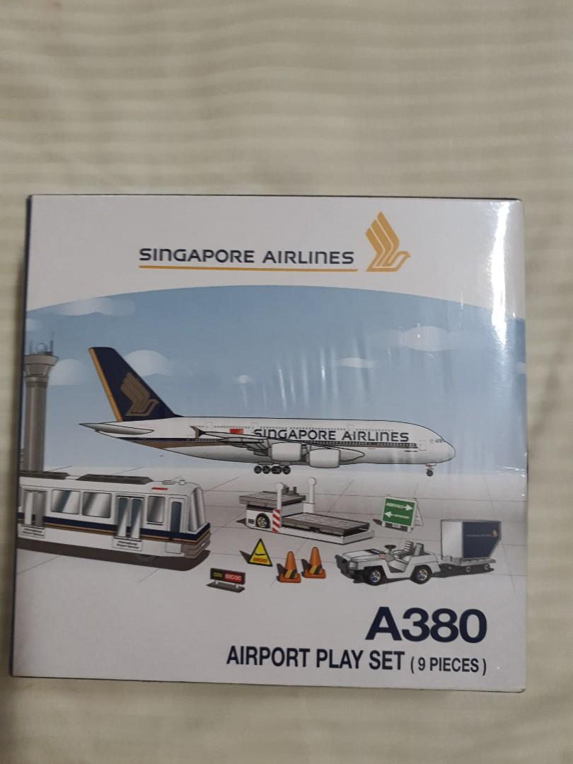 Singapore Airlines A380 Airport Playset, Hobbies & Toys, Travel, Travel ...