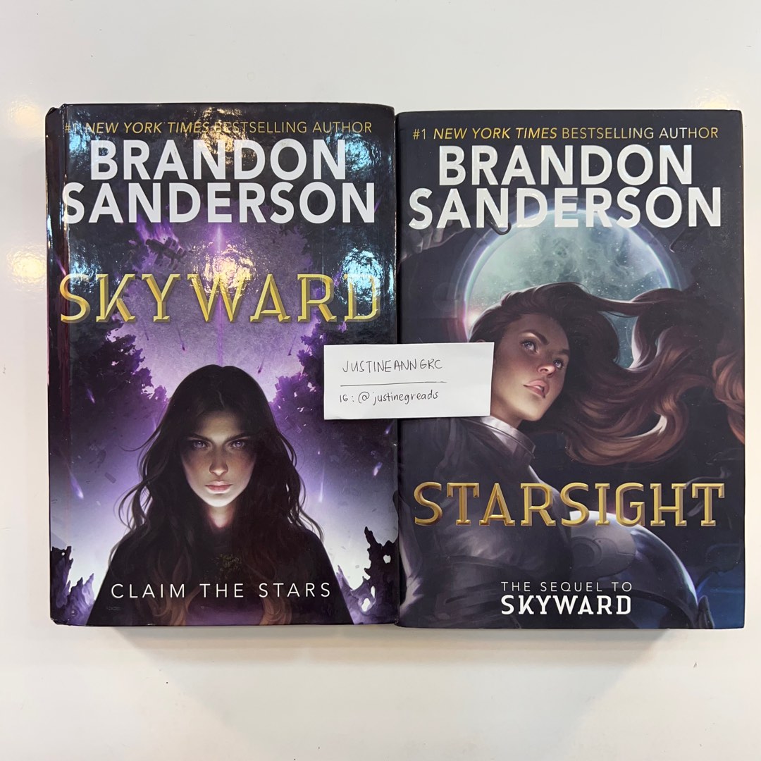 Skyward and Starsight by Brandon Sanderson, Hobbies & Toys, Books ...