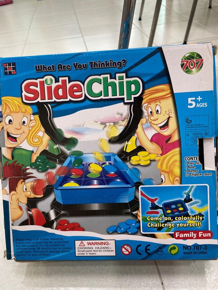 Slide chip - tic tac toe, Hobbies & Toys, Toys & Games on Carousell