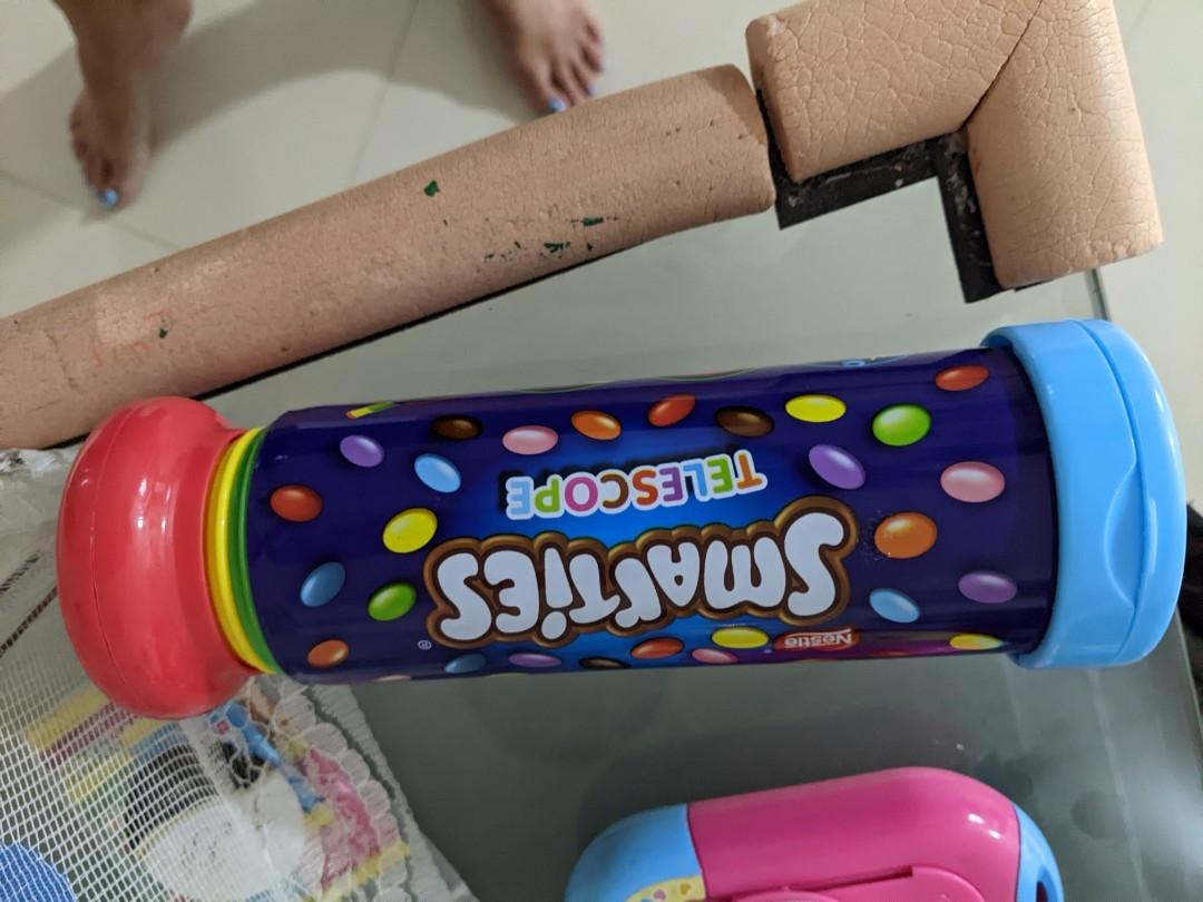 Smarties color telescope, Babies & Kids, Infant Playtime on Carousell