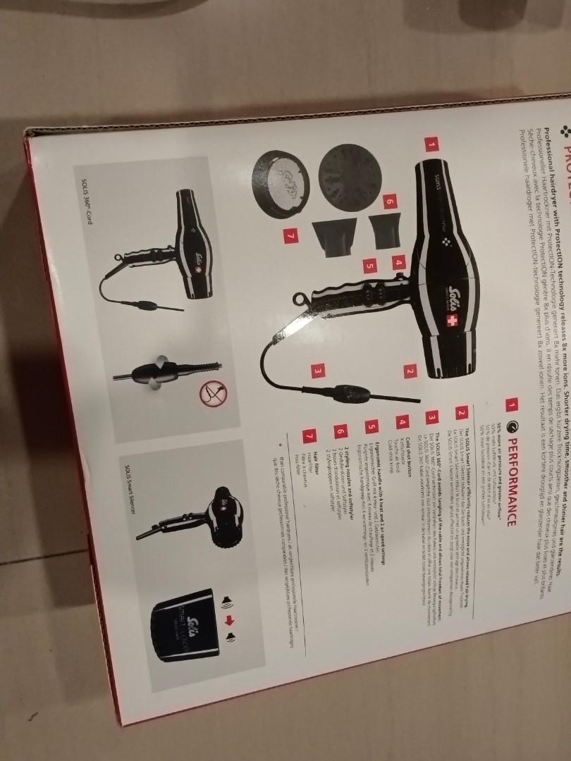 Solis(Swiss) Hair Dryer, Luxury, Accessories on Carousell