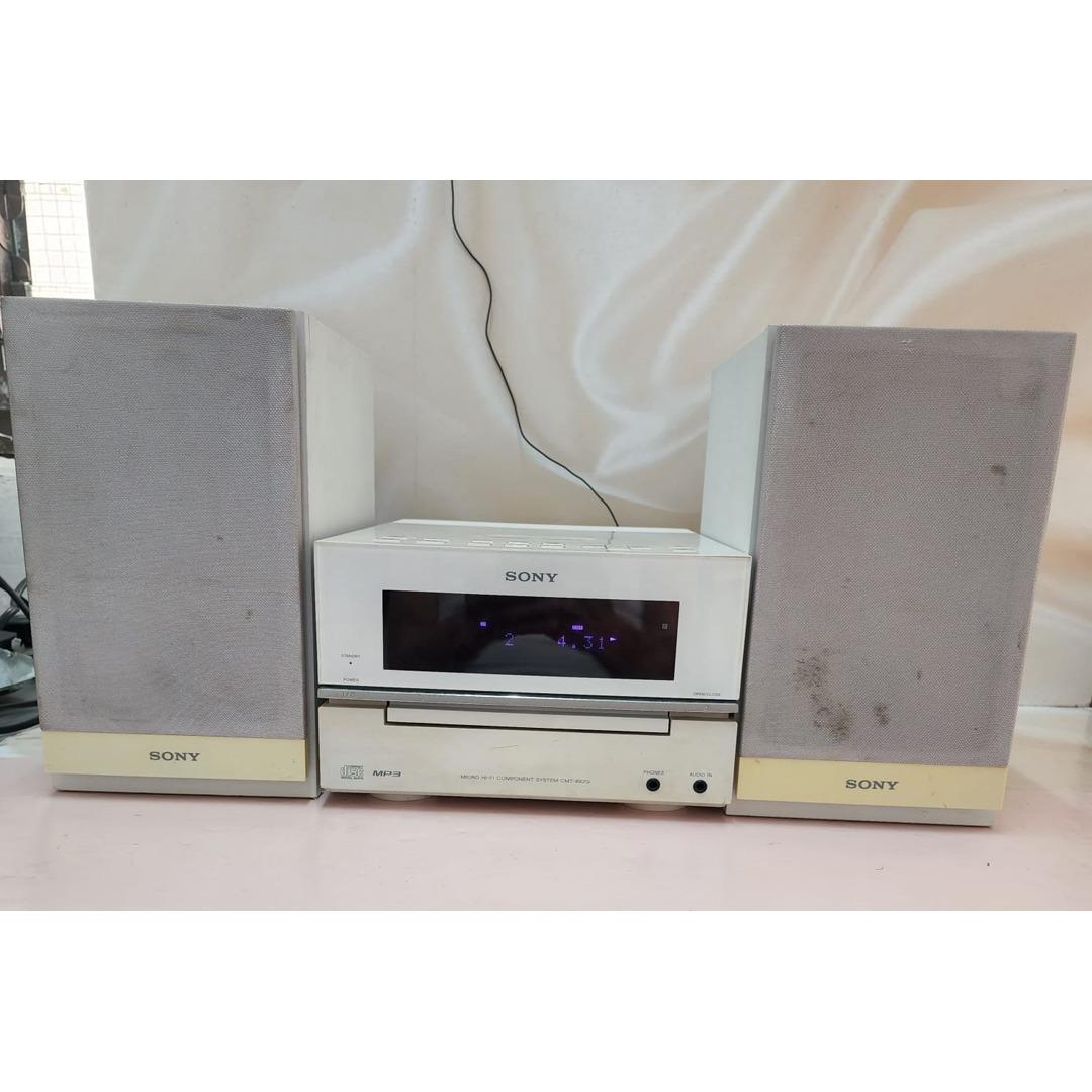 SONY Micro Hi-Fi Component System CMT-BX20i + Speaker SS-CBX20 SONY CMT ...