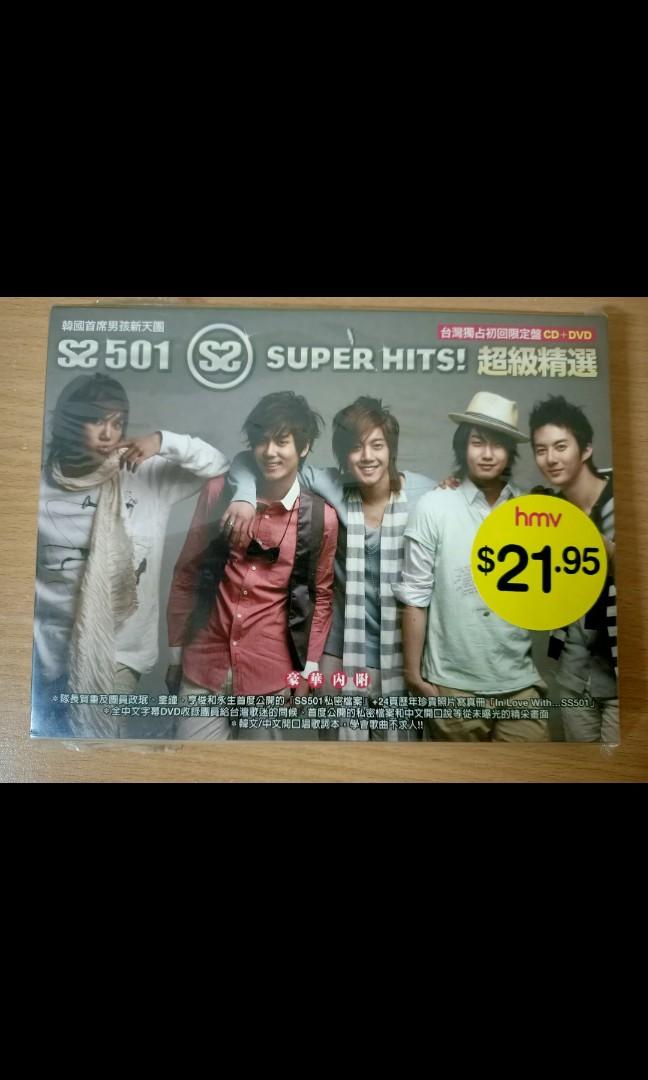 SS501 Super Hits (CD + DVD), Hobbies & Toys, Music & Media, CDs & DVDs on Carousell