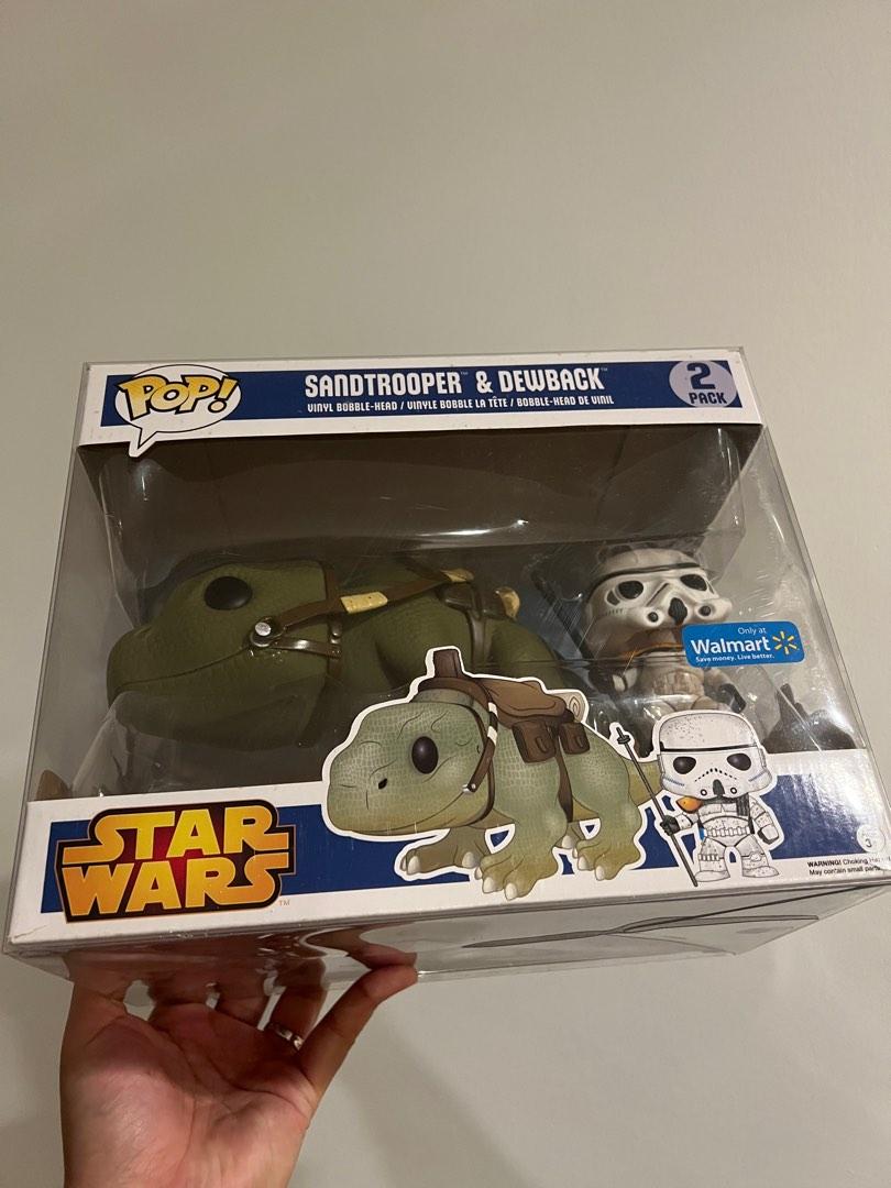 Star Wars funko pop sand trooper and dewback, Hobbies & Toys, Toys ...