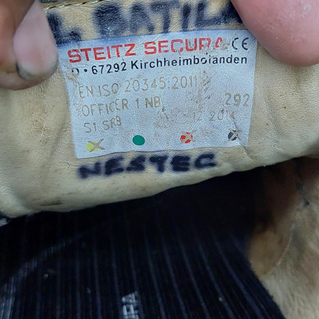 STEITZ SECURA OFFICER 1 SAFETY SHOES SIZE 11.5, Men's Fashion, Footwear ...