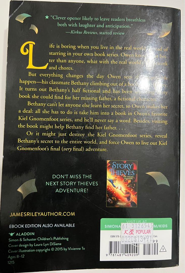 Story Thieves, Hobbies & Toys, Books & Magazines, Children's Books on ...