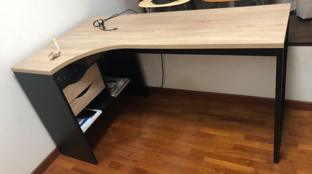 Study desk, Furniture & Home Living, Furniture, Tables & Sets on Carousell