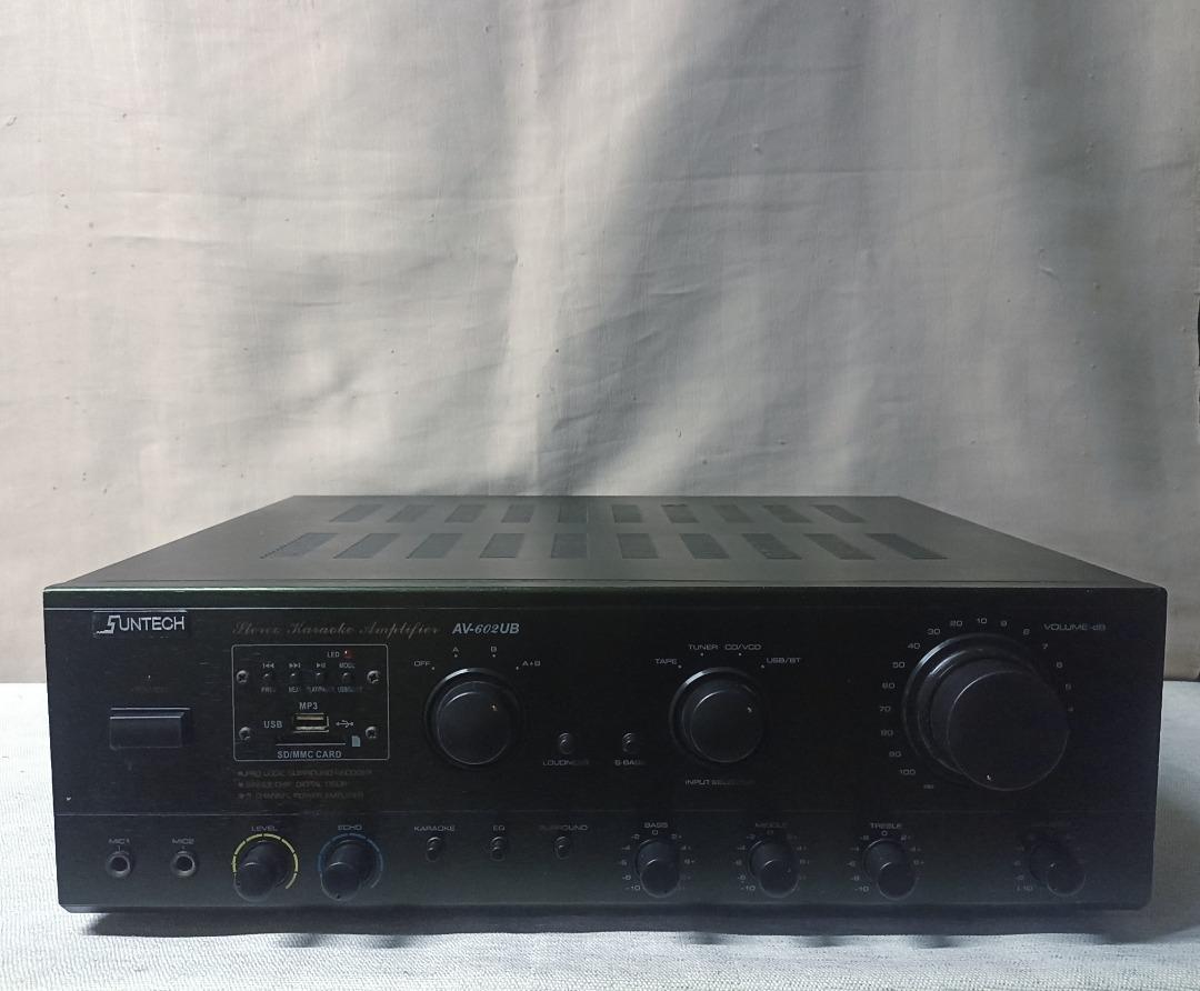 Suntech 602ub amplifier (1100 total watts), Audio, Soundbars, Speakers ...