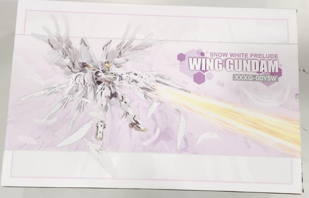 [Free Delivery] Supernova 1/100 Wing Zero Gundam Snow White Prelude ...