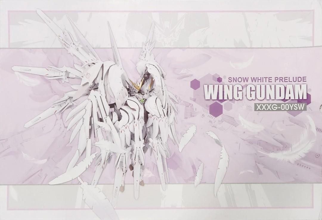 [Free Delivery] Supernova 1/100 Wing Zero Gundam Snow White Prelude ...