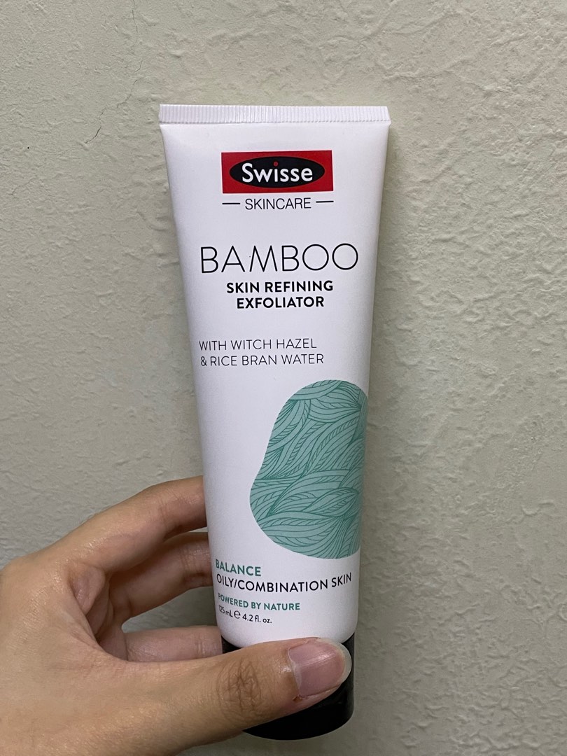 Swisse Bamboo Skin Refining Exfoliator, Beauty & Personal Care, Face ...