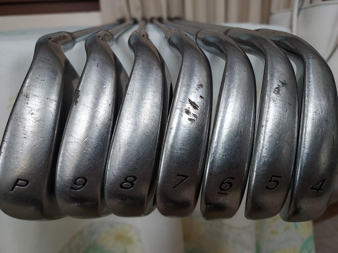 Golf Set: Taylormade RAC 4-PW irons, King Cobra Speedlab 9 deg driver ...