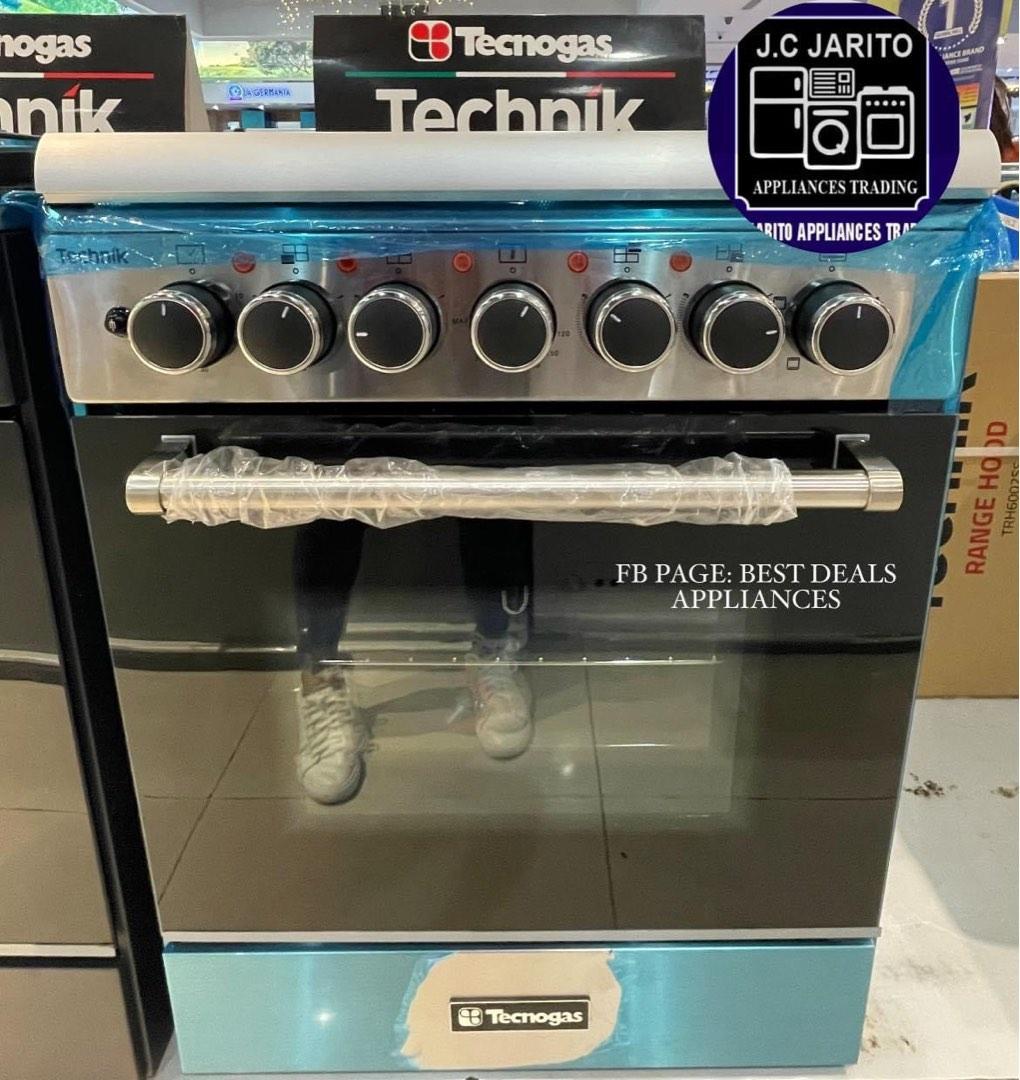 TECNOGAS ALL ELECTRIC RANGE 60cm Stainless, TV & Home Appliances ...