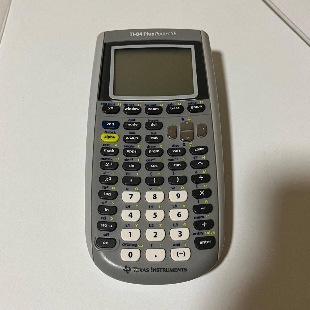 Texas Instruments TI-84 Plus Pocket SE, Hobbies & Toys, Stationery ...