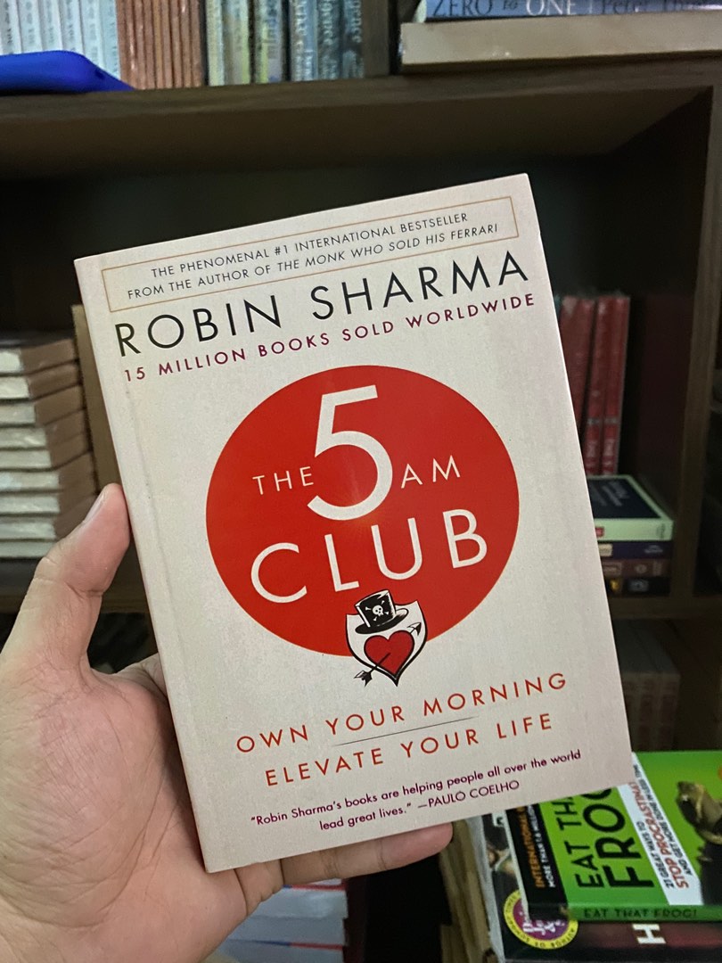 The 5 AM Club by Robin Sharma, Hobbies & Toys, Books & Magazines ...