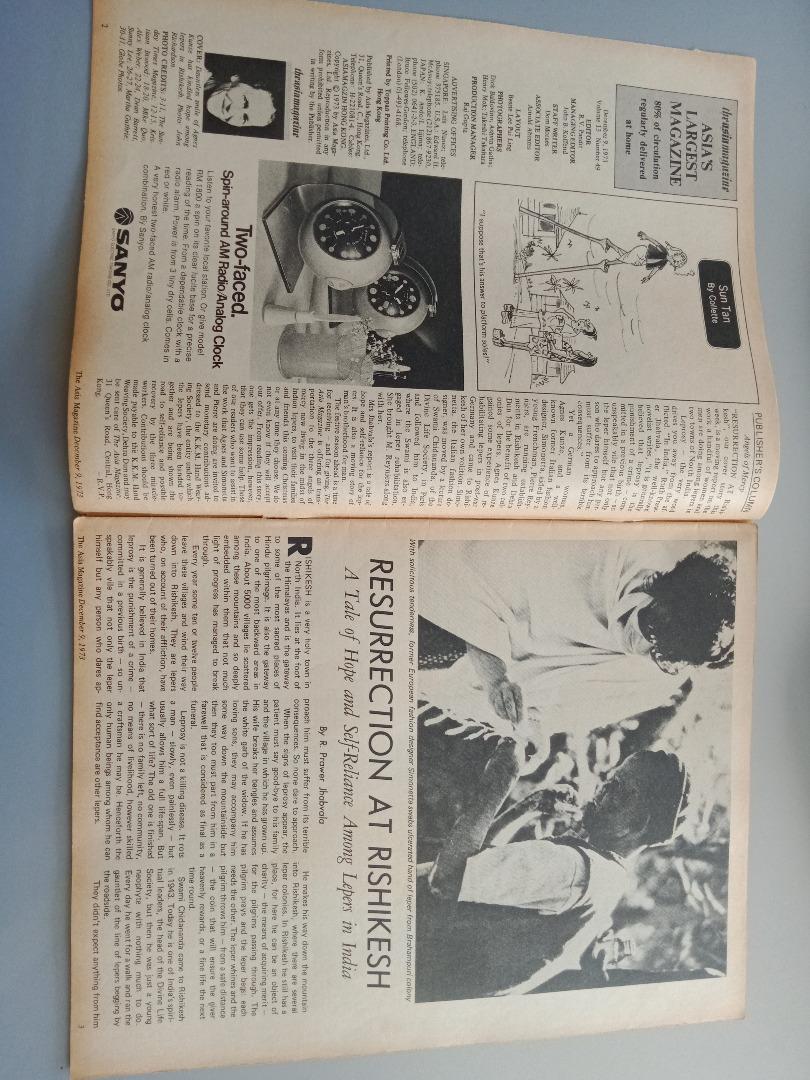 The Asia Magazine December 1973, Hobbies & Toys, Books & Magazines ...