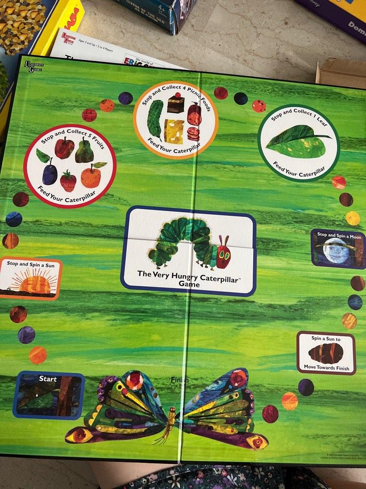 The Very Hungry Caterpillar game, Hobbies & Toys, Toys & Games on Carousell